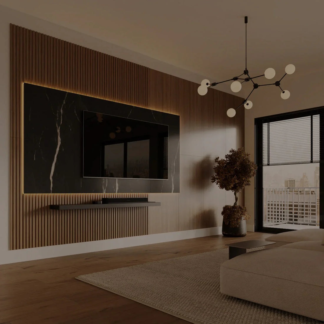 Living Room – The Wall Panels