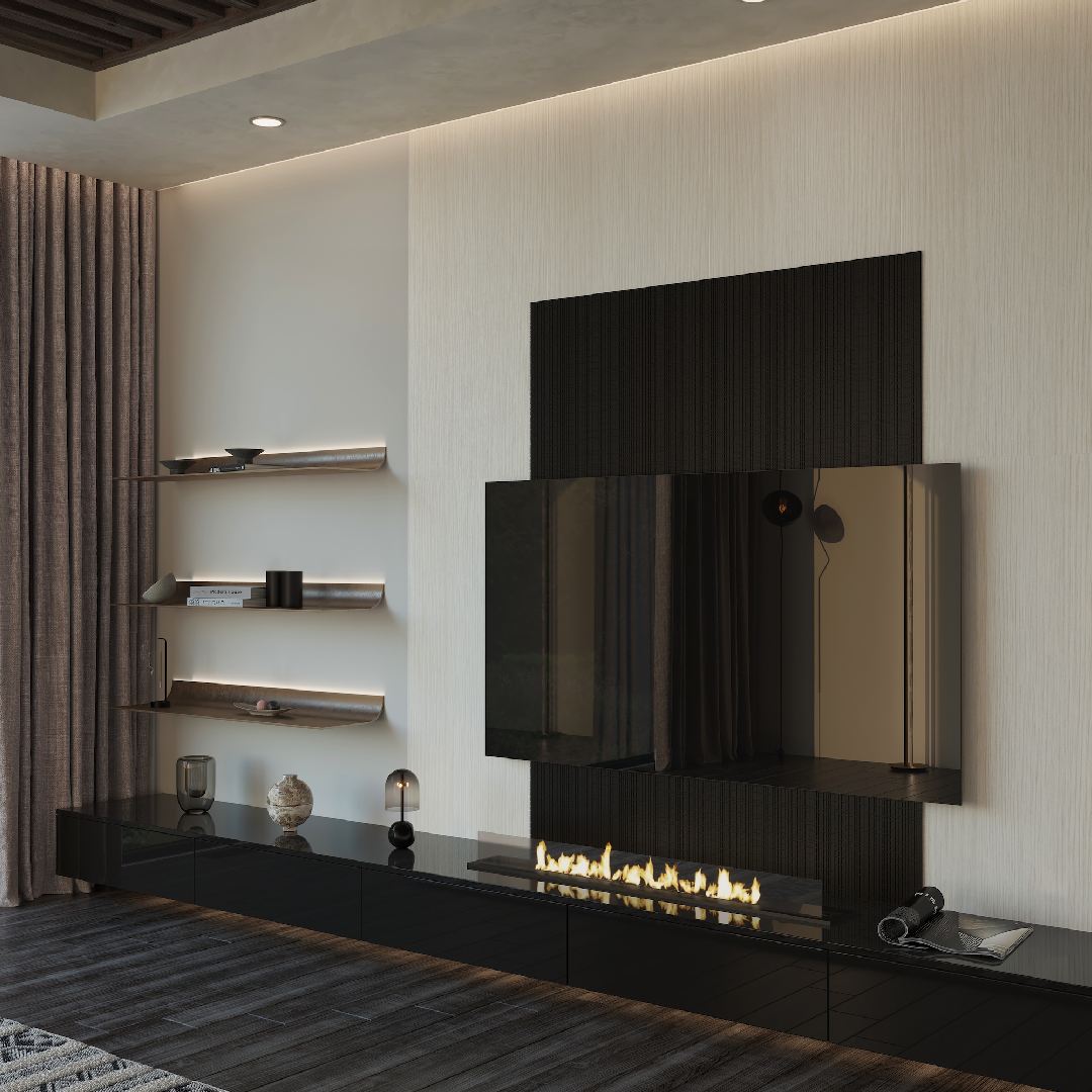 Obsidian Calm Pre-Designed 96" x 144" Wall Panel Kit – The Wall Panels