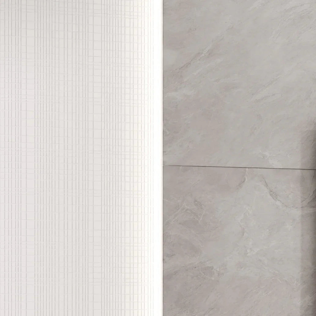 Stonebeam Pre-Designed 72" x 158" Wall Panel Kit with LED Lighting ...